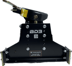 TrailerSaver BD3 Air-Ride 5th-Wheel Hitch For Rails — Hensley